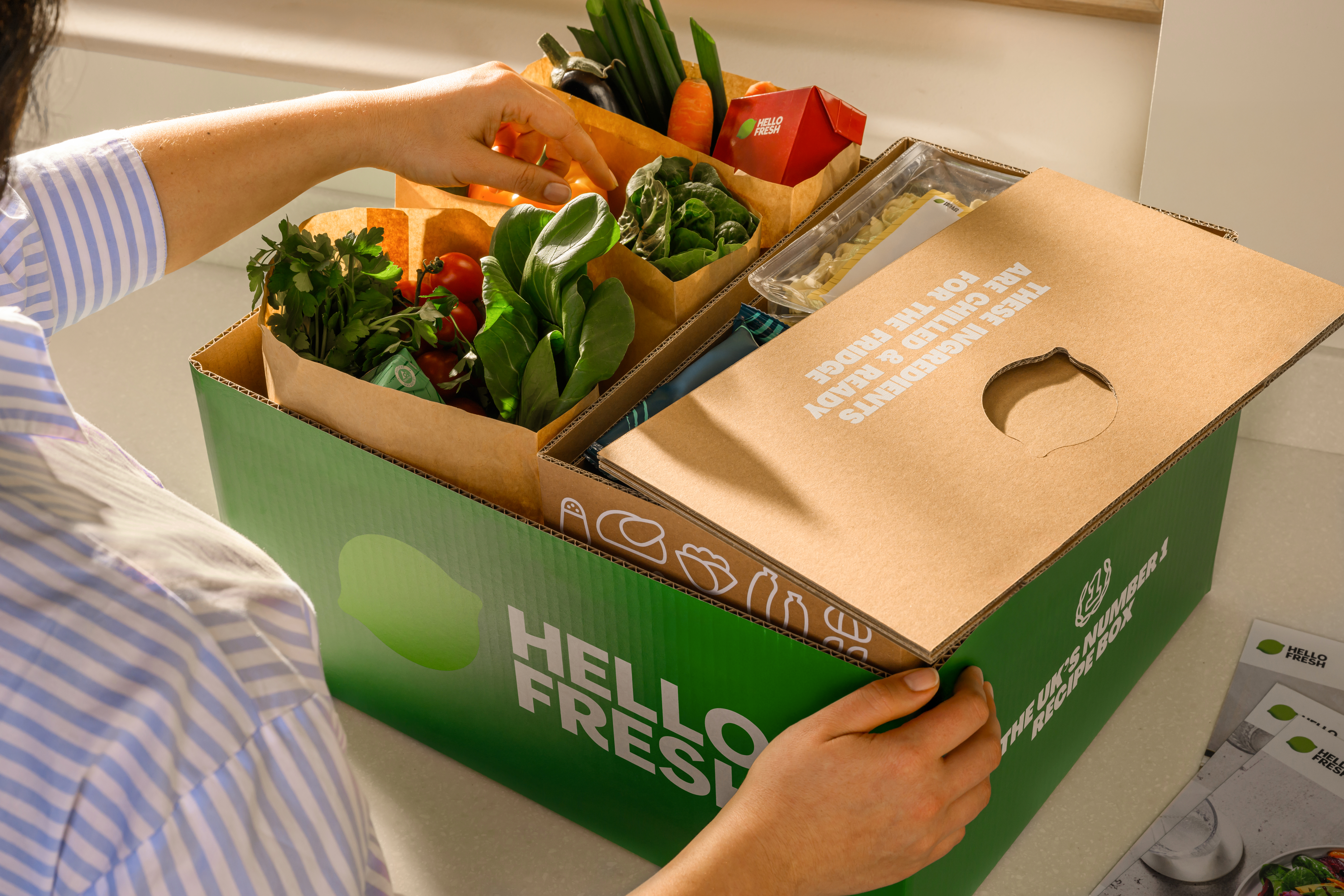Family Dinner Ideas - 50% off 1st Box + £0 Treats - HelloFresh