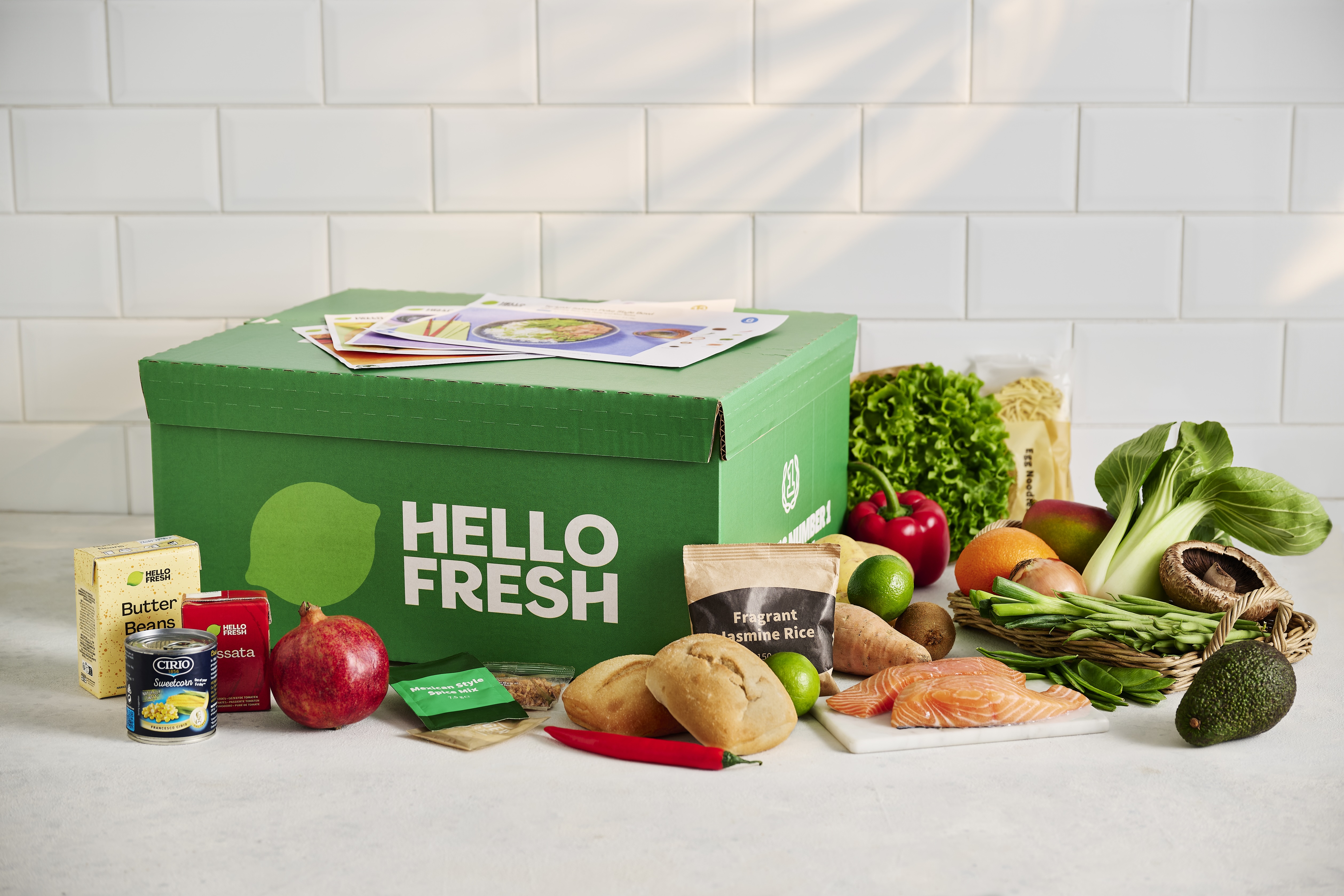 HelloFresh Menu and Meal Plans - 50% off 1st Box + £0 Dessert