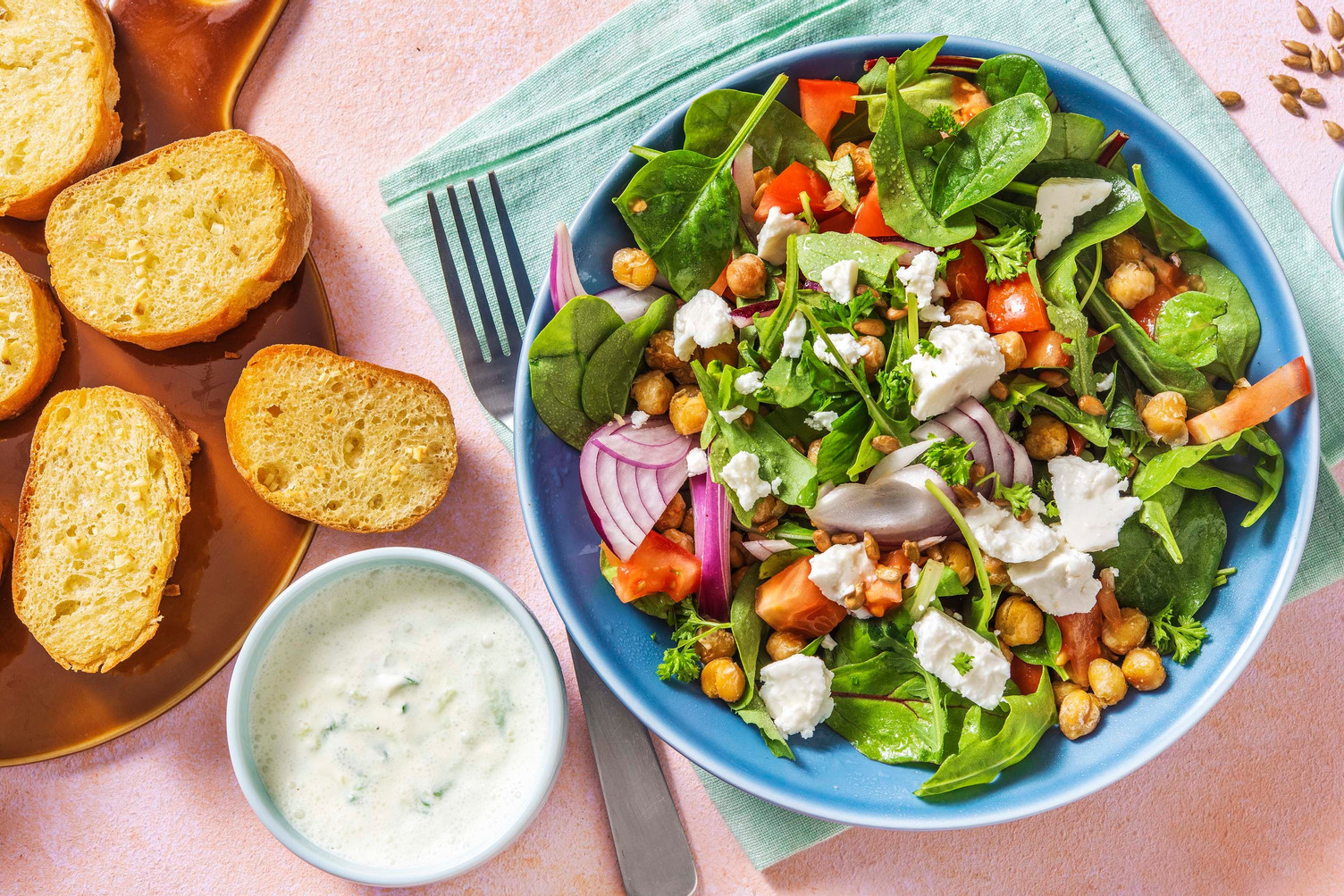 Sallad recept - Släng ihop en god och mättande sallad